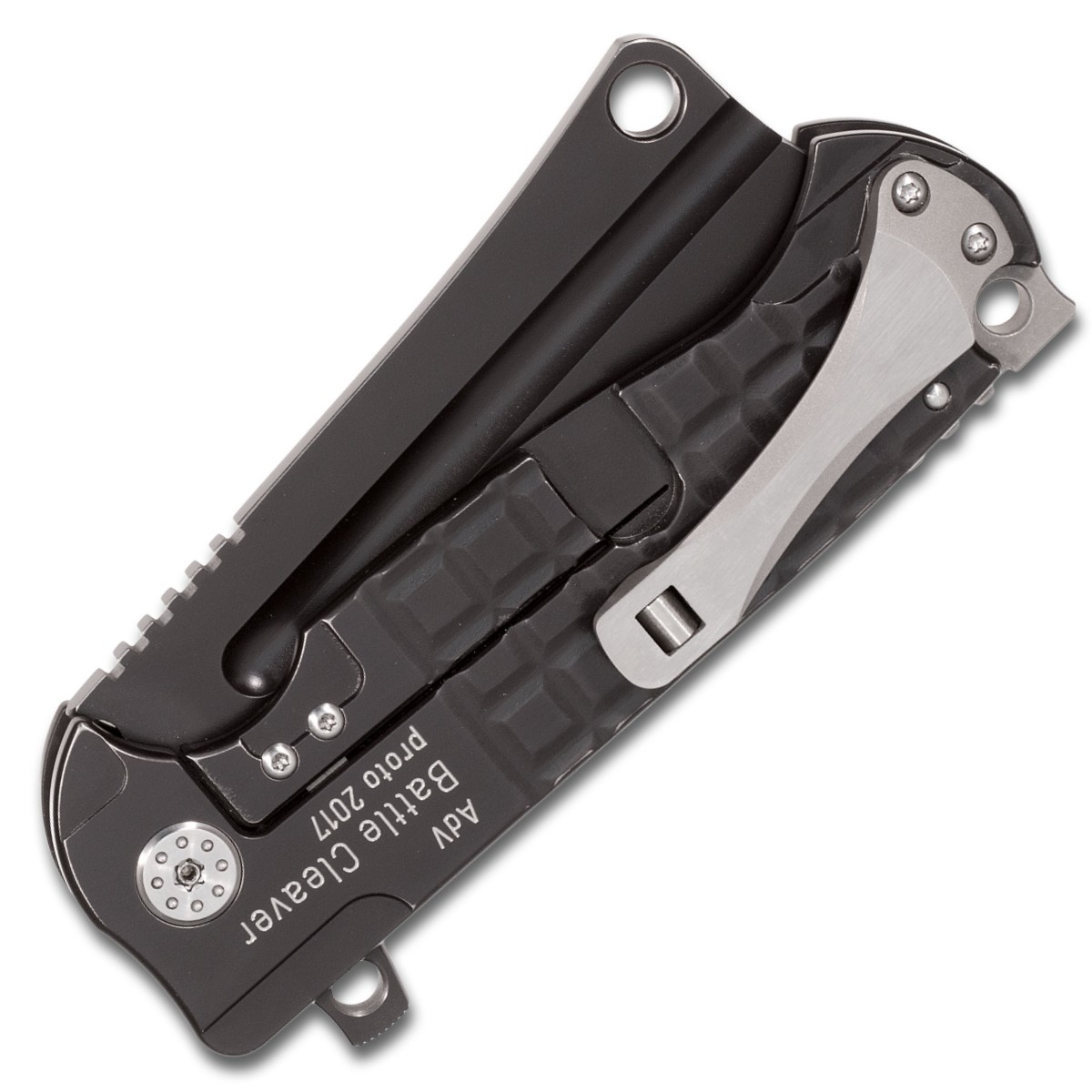 Zavírací Nůž Andre De Villiers Knives Battle Cleaver M390 Titanium ...