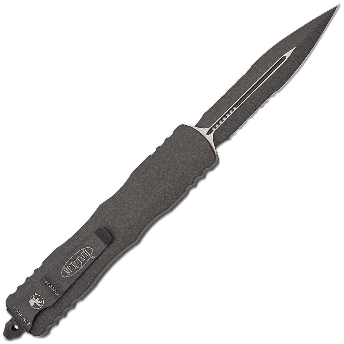 Shooting Knife Microtech Dirac Delta Dark Tungsten Cerakote 227-2CDT ...