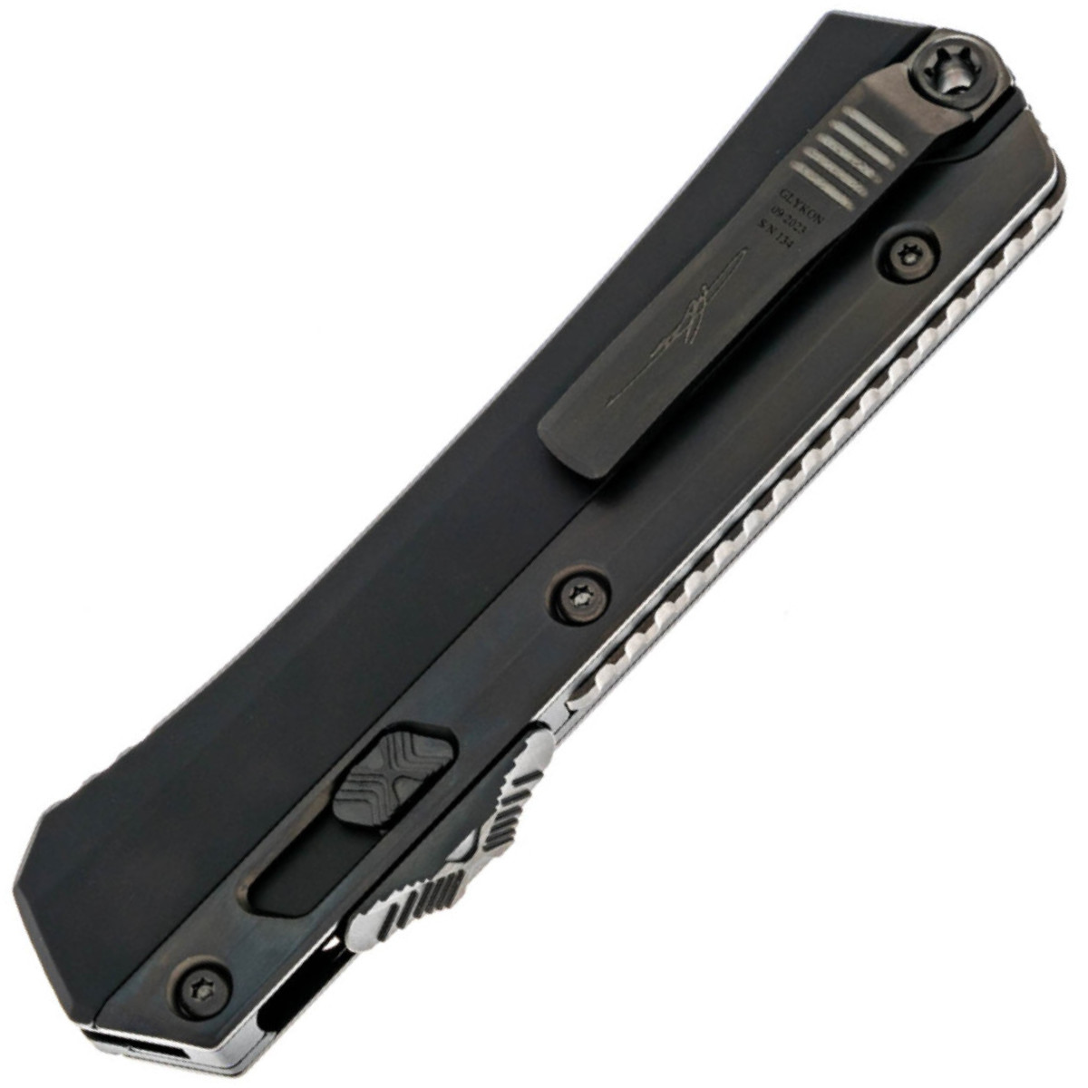 Vystřelovací Nůž Microtech Glykon Bayonet Shadow 184-1DLCTSH | Moskito.cz