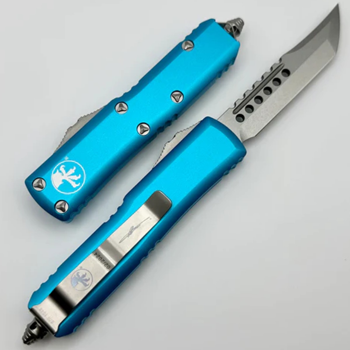 Shooting Knife Microtech UTX-85 Hellhound Stonewash 719-10VIS | Moskito.cz