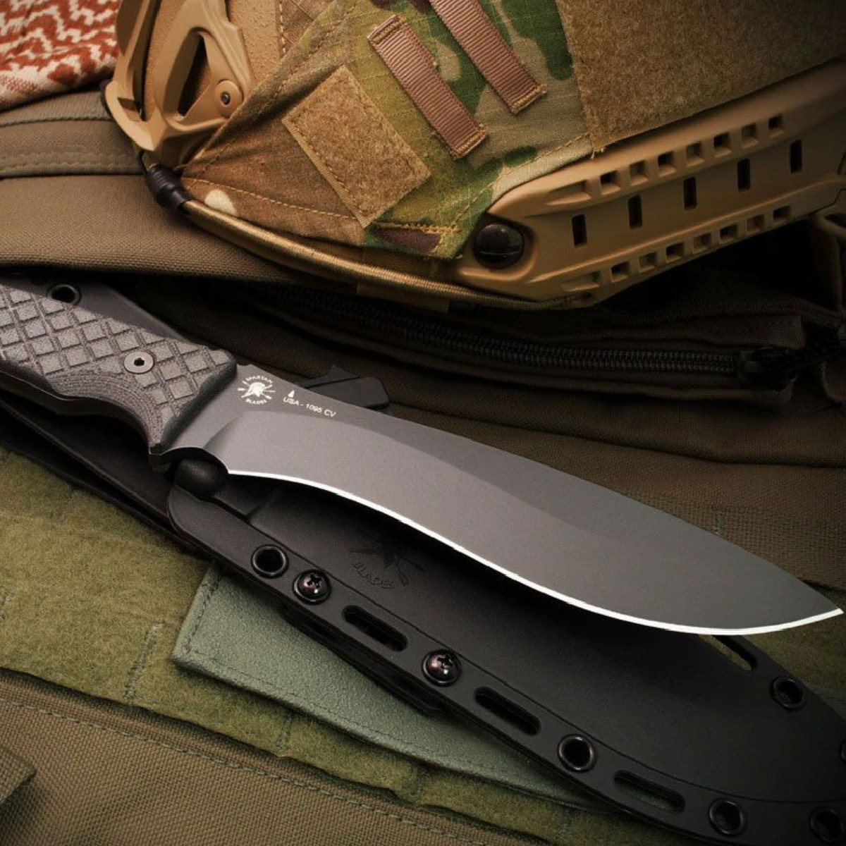 Fixed Knife Spartan Blades Professional Grade Machai SBSL002BKBK ...