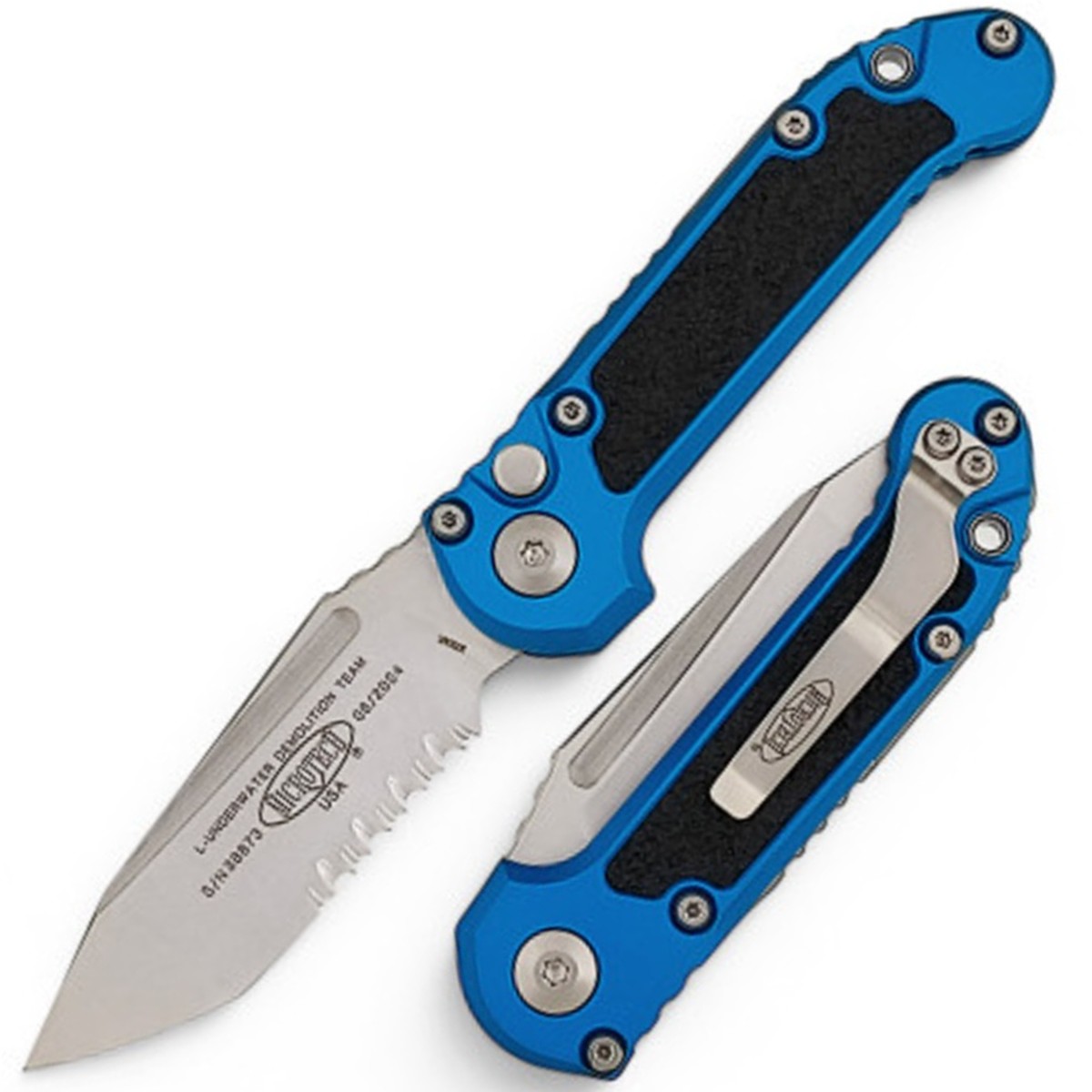 Shooting Knife Microtech LUDT Gen III Blue Stonewash 1136-11BL | Moskito.cz